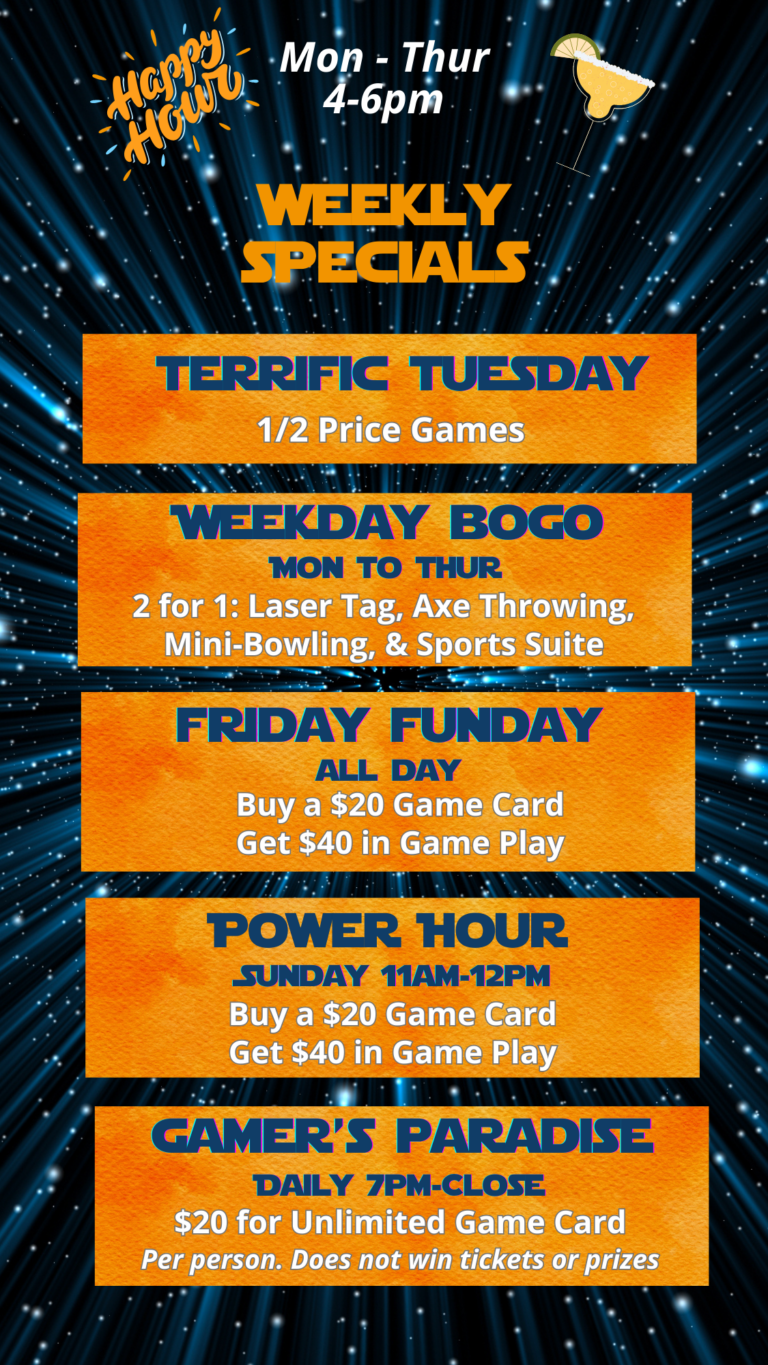 Prices and Packages - Epic Fun